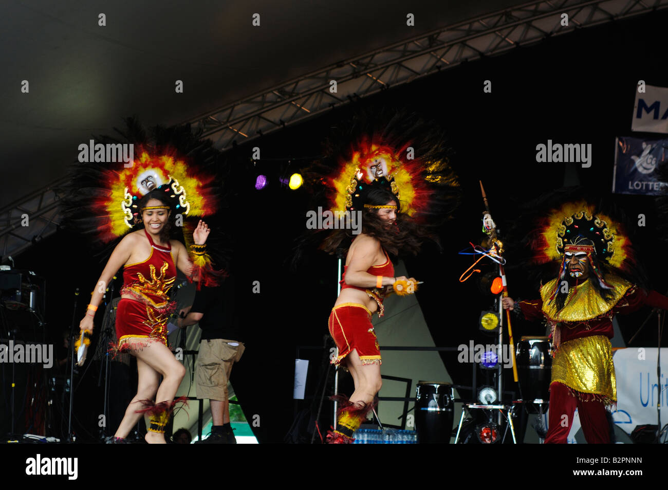 Latin American Carnival in London Mini Carnaval De Oruro Stock Photo ...