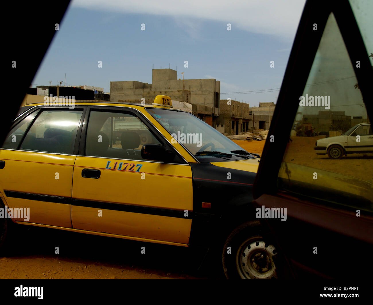 A journey by taxi/ Dakar, Senegal Stock Photo - Alamy