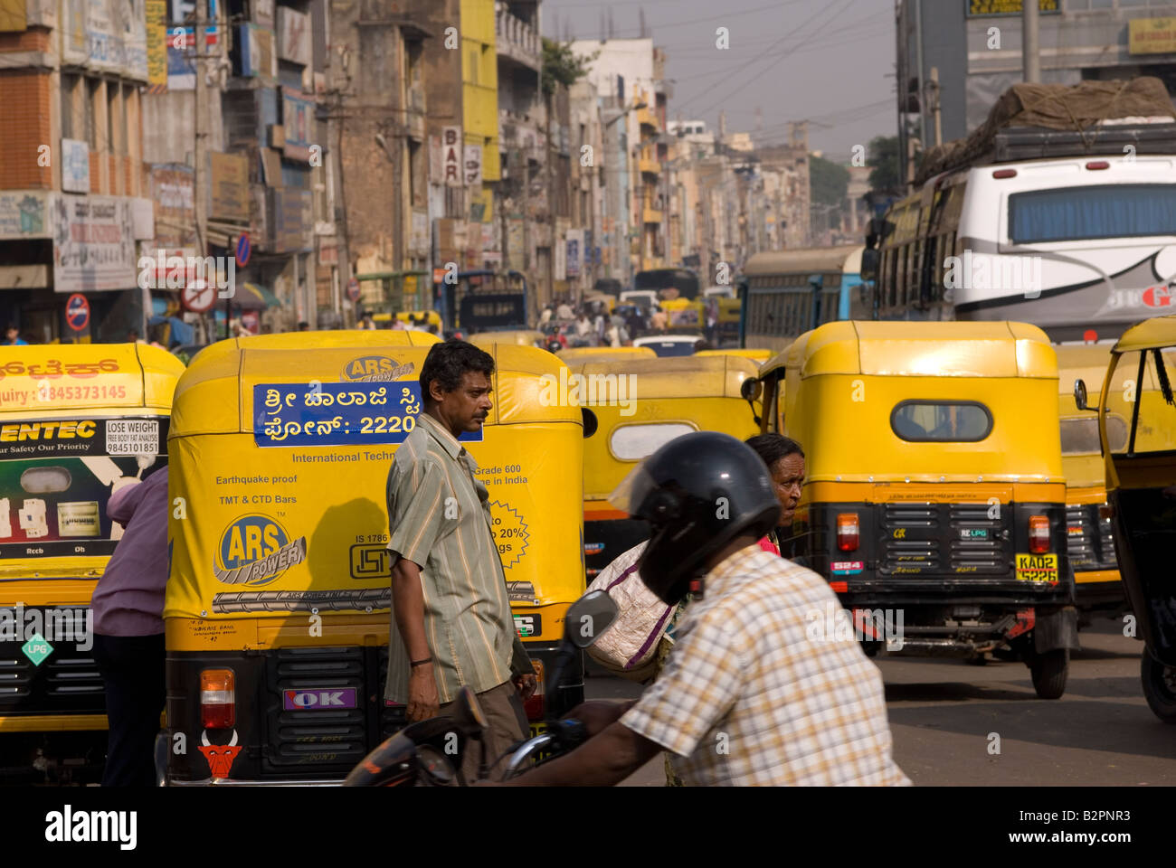 Bengaluru traffic hi-res stock photography and images - Alamy