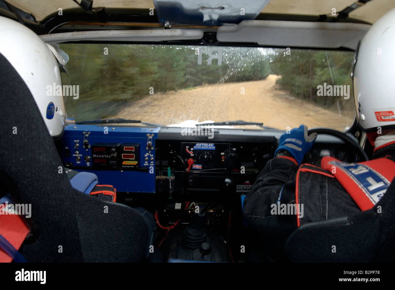 Rally car cockpit hi-res stock photography and images - Alamy