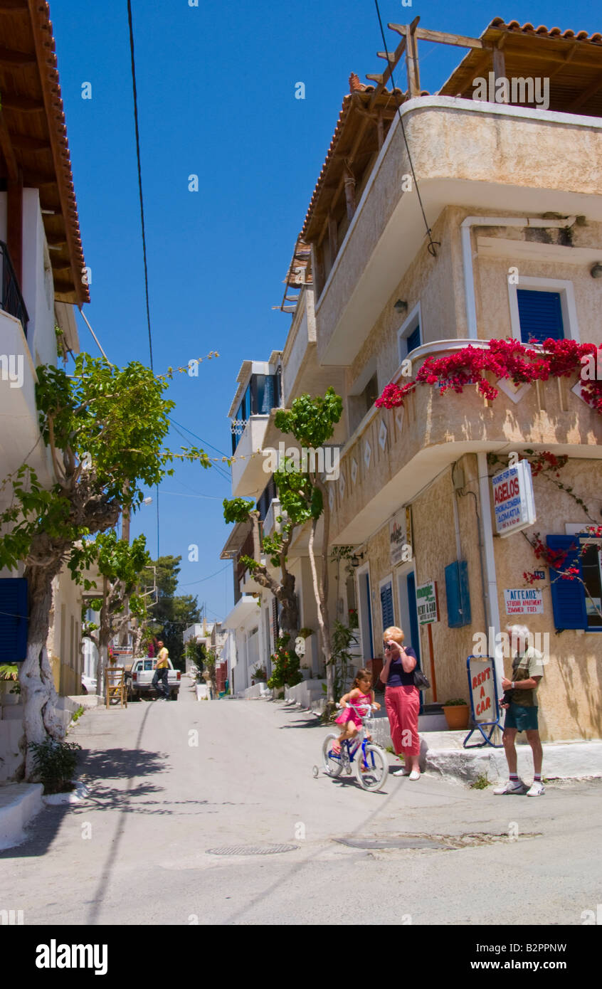 Crete people tourism hi-res stock photography and images - Alamy