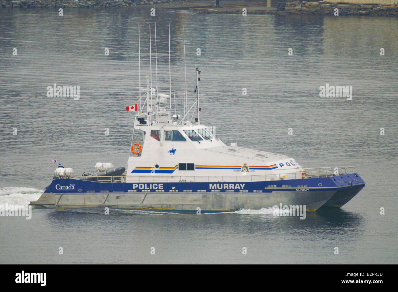 RCMP Patrol Boat "Murray Stock Photo - Alamy
