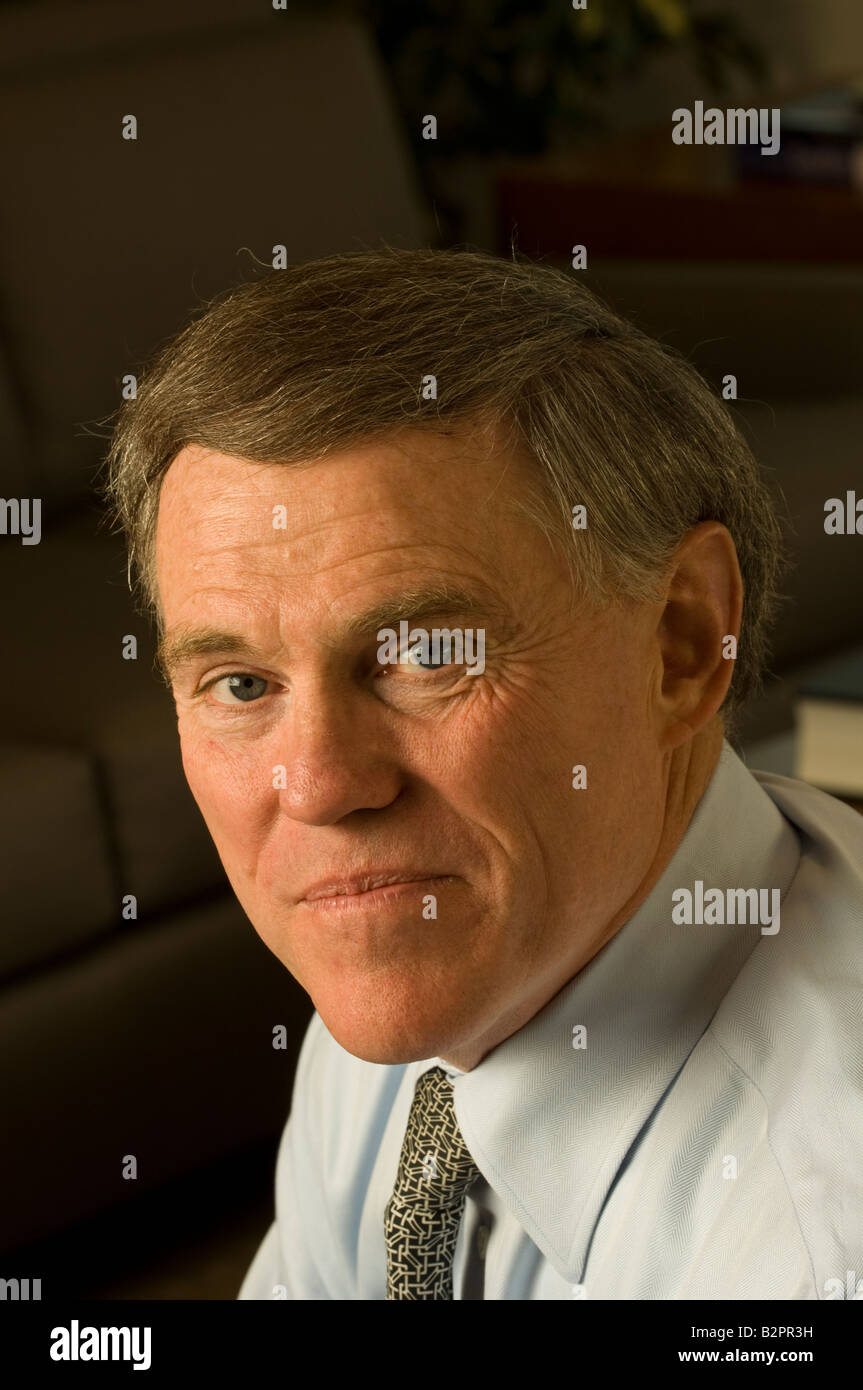 Beleaguered CEO of Washington Mutual Bank Kerry Killinger poses in his ...