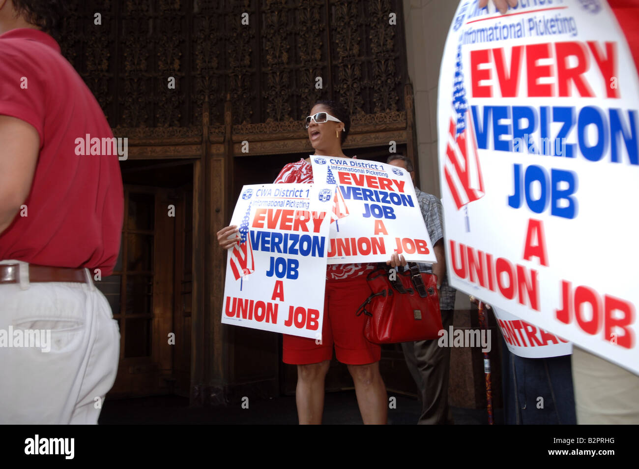 Informational picket High Resolution Stock Photography and Images - Alamy