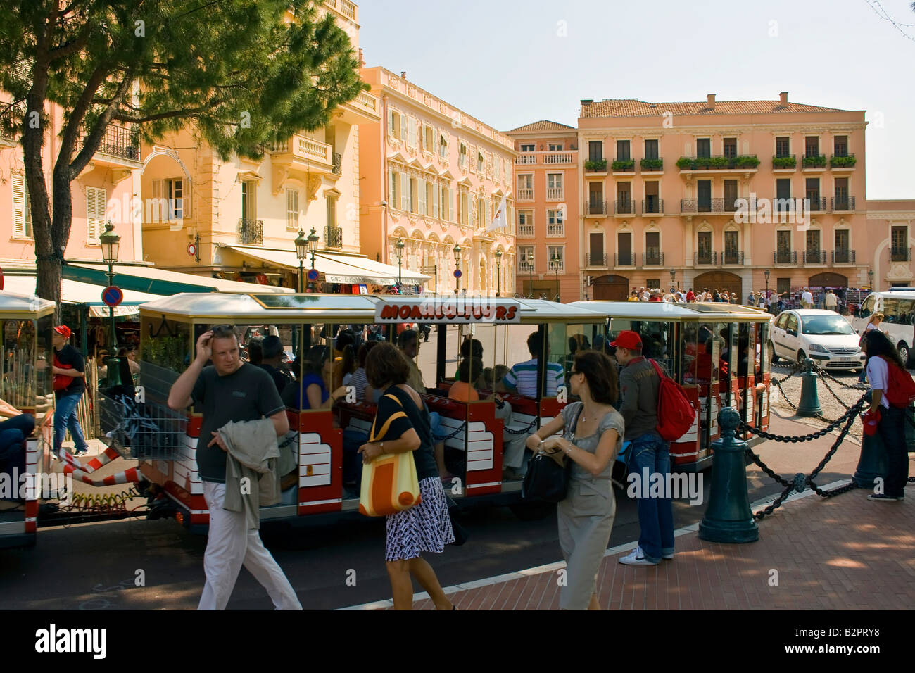 MONACO, MONTE CARLO. City scene of Monte Carlo in Monaco Stock Photo ...