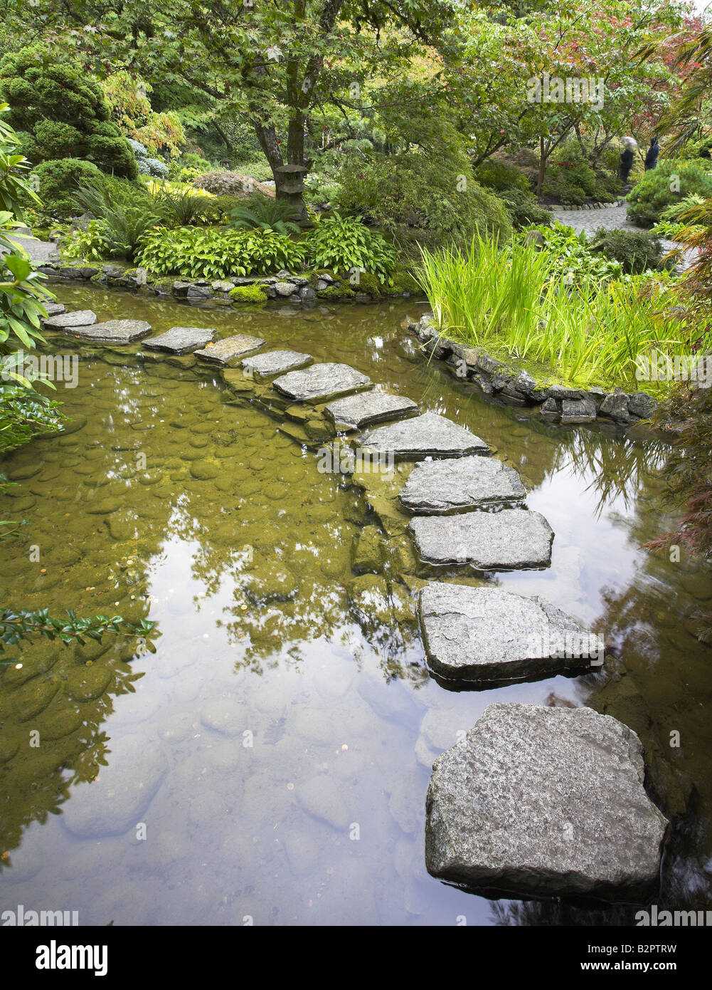 Scene from japanese garden in hi-res stock photography and images - Alamy