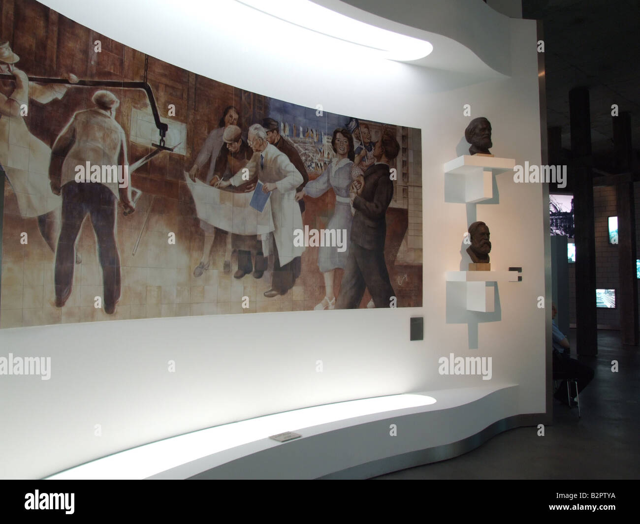 inside a museum in berlin germany Stock Photo - Alamy