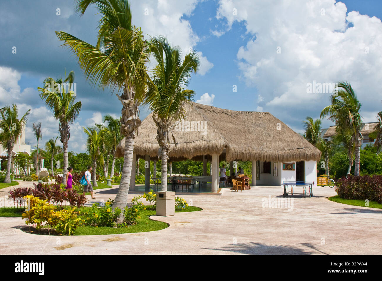 Luxury resort hotel on Mayan Riviera Yucatan Peninsula Mexico Riviera ...