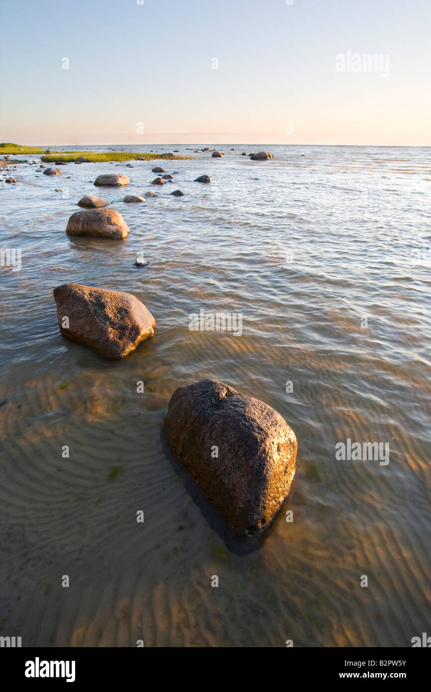 Coastline of Island Ruhnu Stock Photo - Alamy