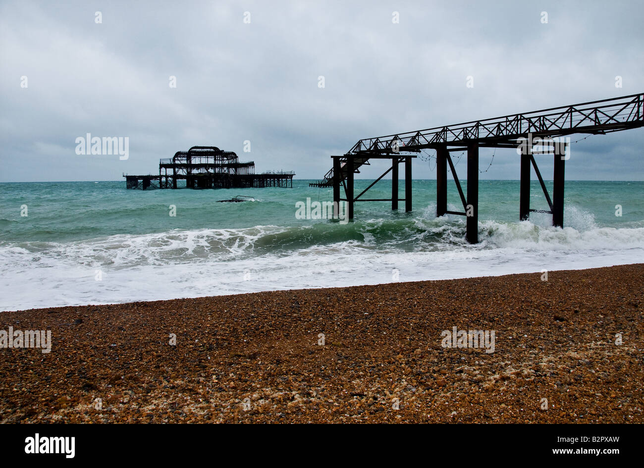 Old brighton pier hi-res stock photography and images - Alamy
