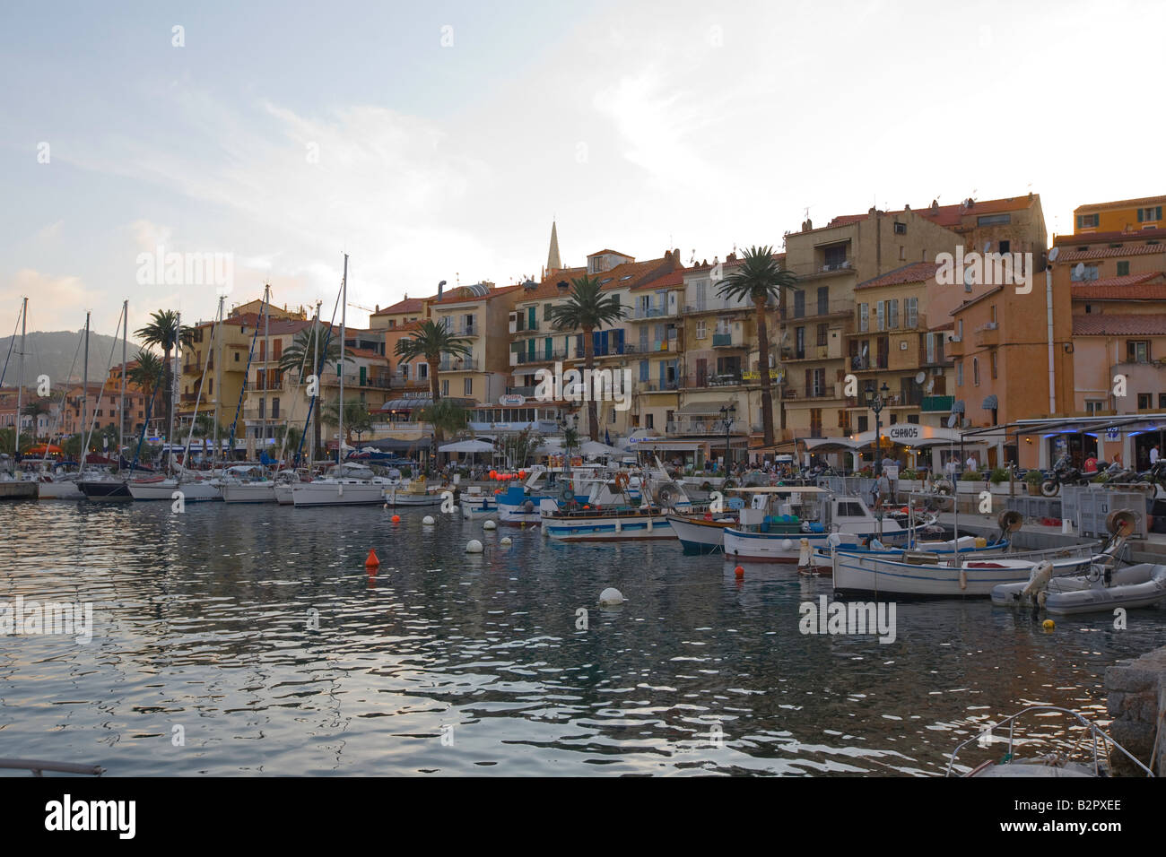 Calvi, Corsica at sunset Stock Photo - Alamy