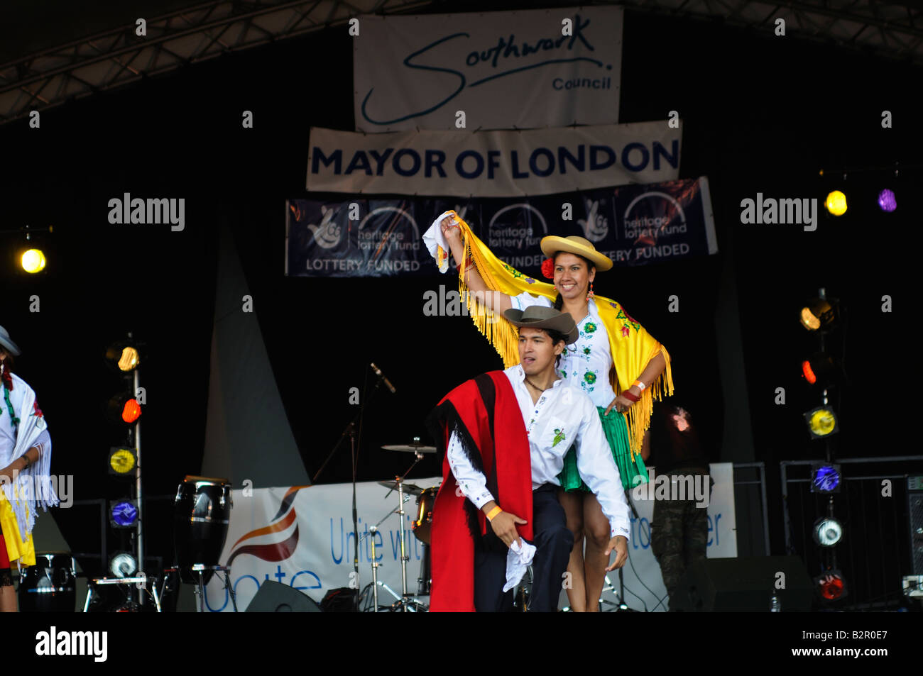 Latin American Carnival in London Mini Carnaval De Oruro Stock Photo ...