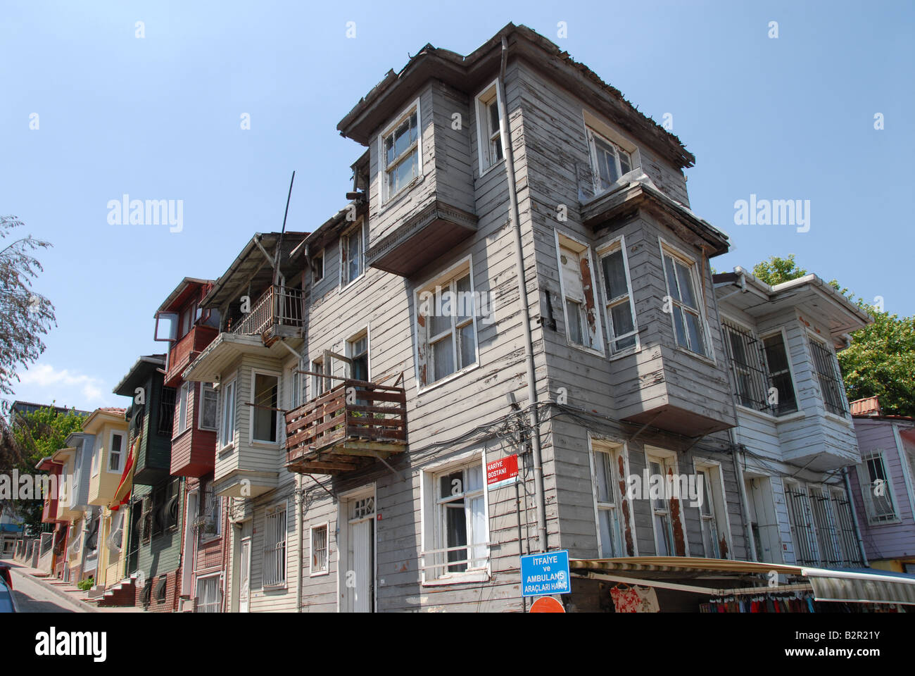 Turkish wooden houses hi-res stock photography and images - Alamy