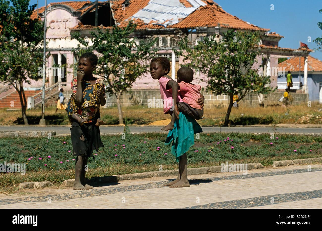 Homeless children displaced and caring for their younger siblings on ...