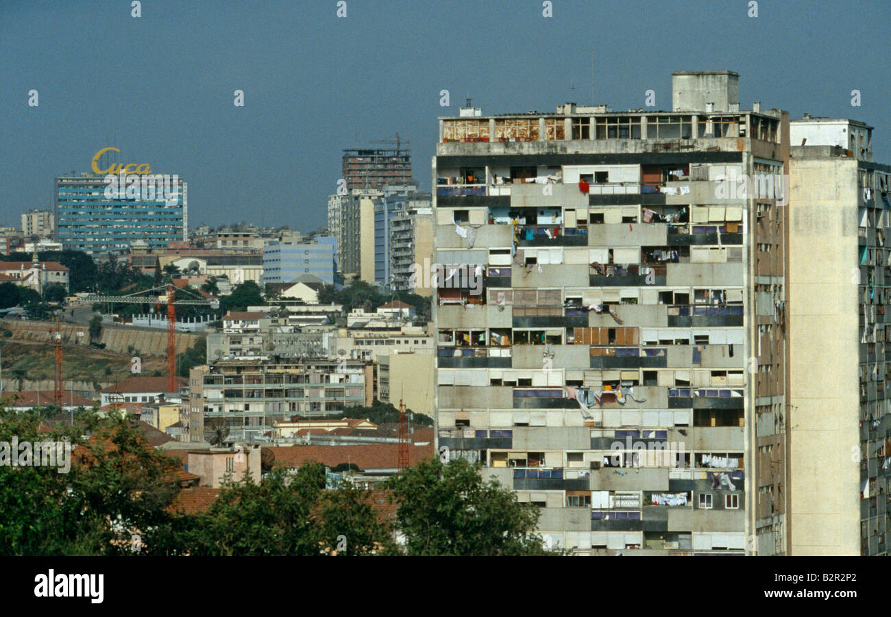 Residential buildings in Luanda, Angola Stock Photo - Alamy