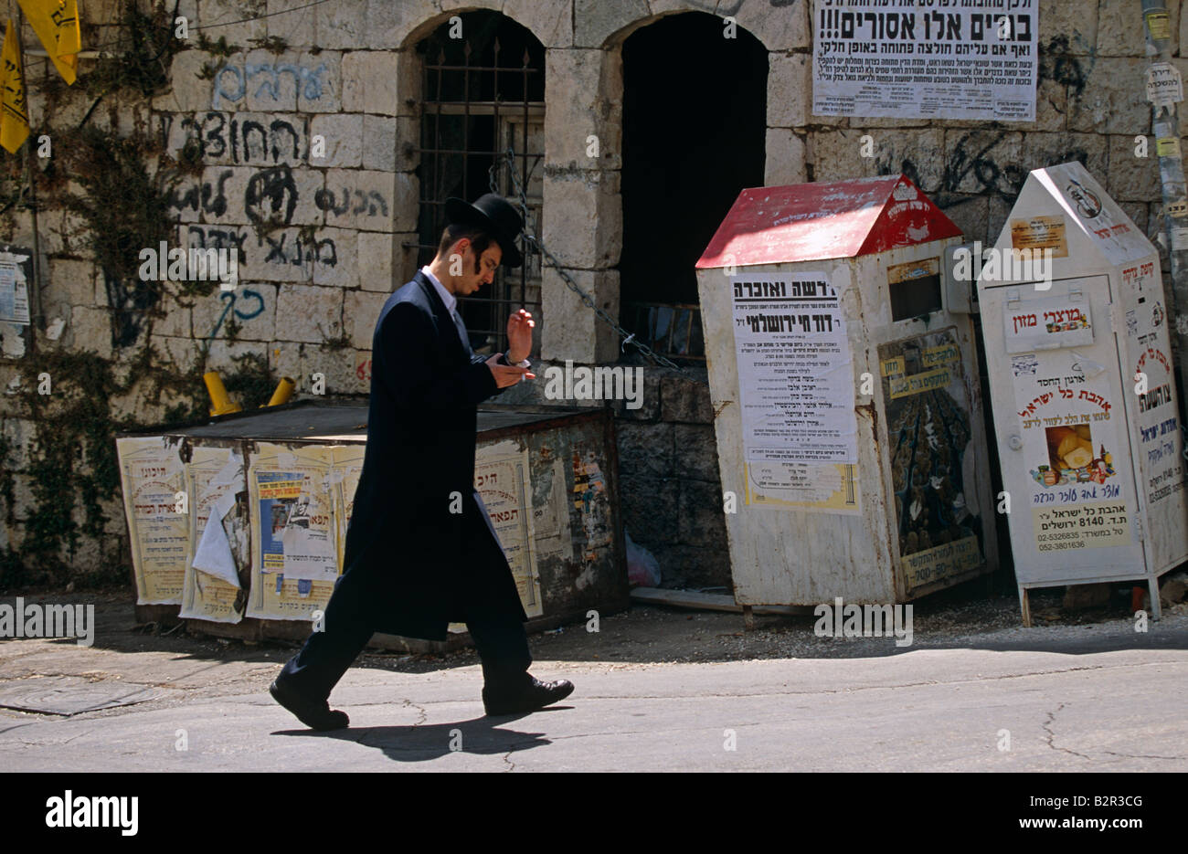 An orthodox Jew in Israel Stock Photo - Alamy