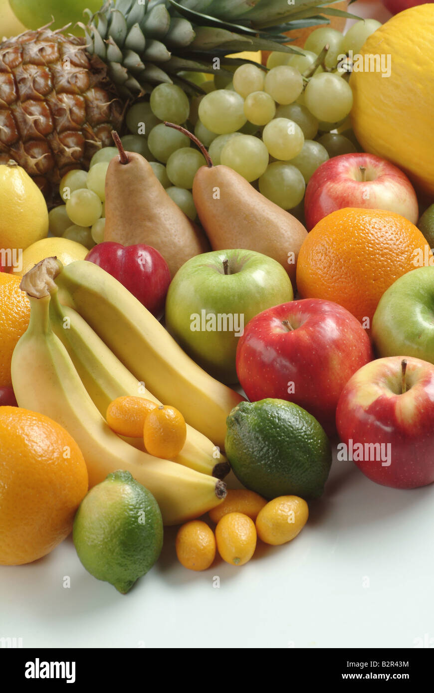 Still life of fresh fruit Stock Photo - Alamy