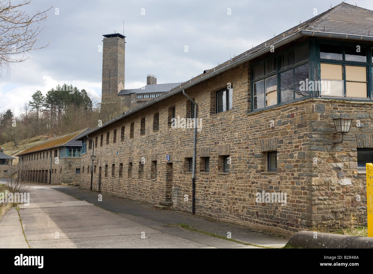 the former order castle Vogelsang architect Clemens Klotz Stock Photo ...