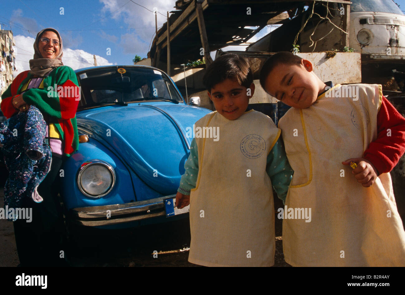 Palestinian Shatila refugee camp in Beirut, Lebanon Stock Photo - Alamy