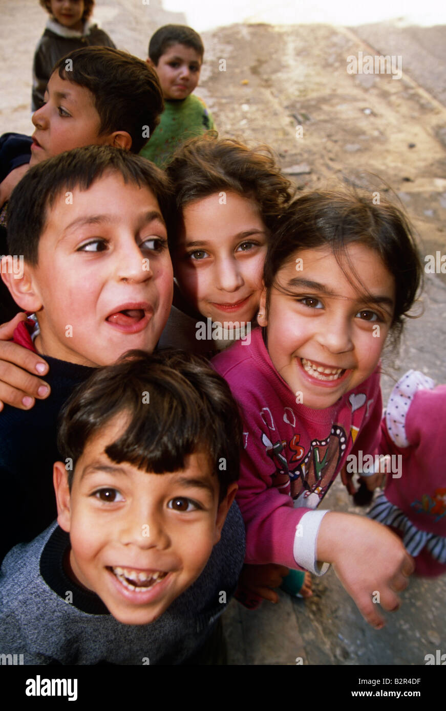 Young children in Beirut, Lebanon Stock Photo - Alamy