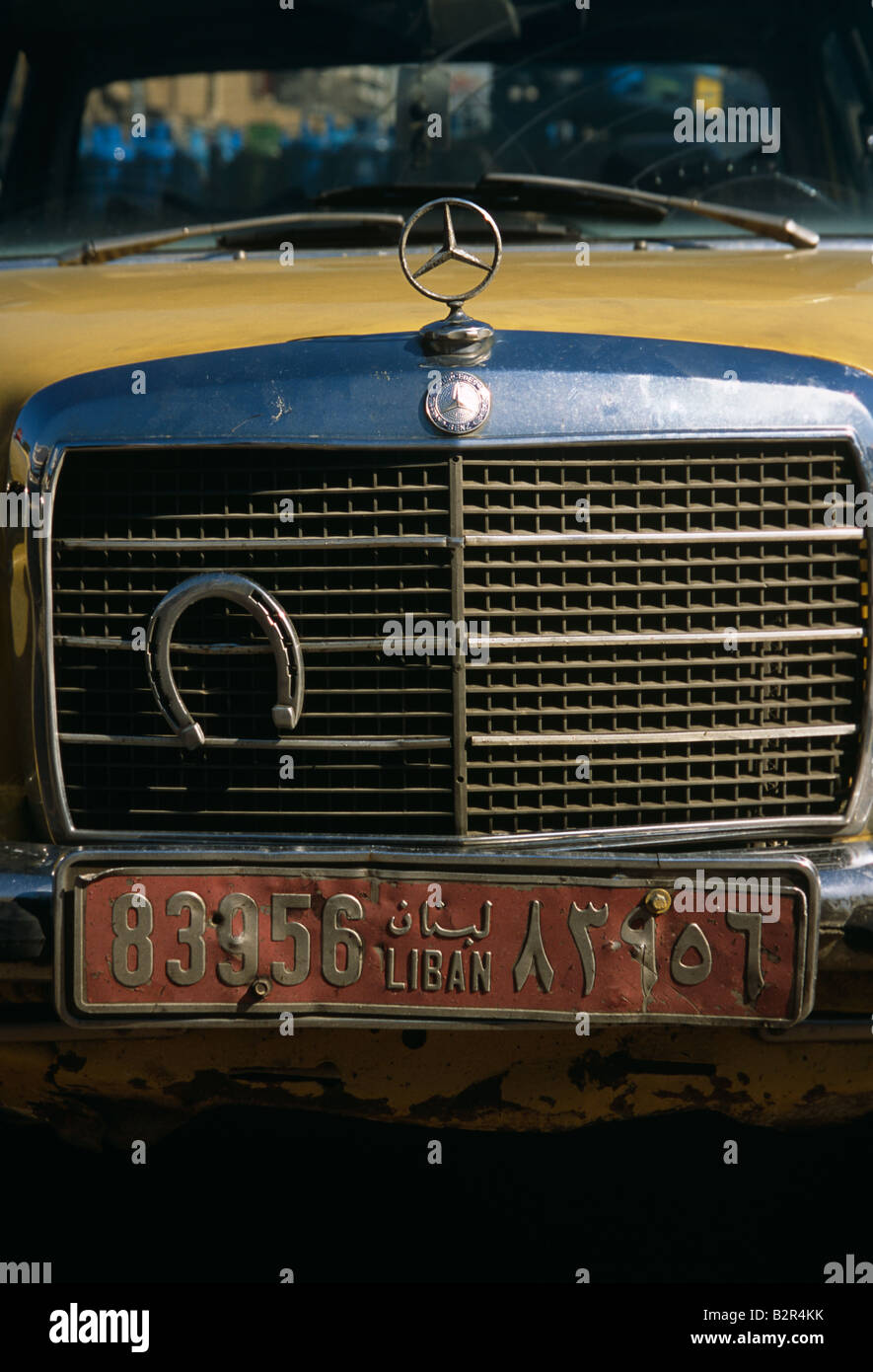 Old car, Beirut, Lebanon Stock Photo - Alamy