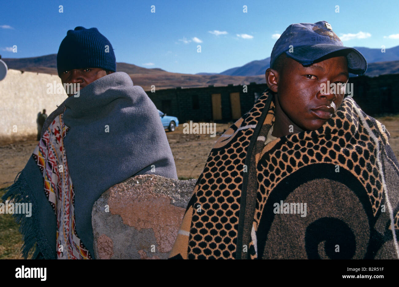 African lesotho men hi-res stock photography and images - Alamy