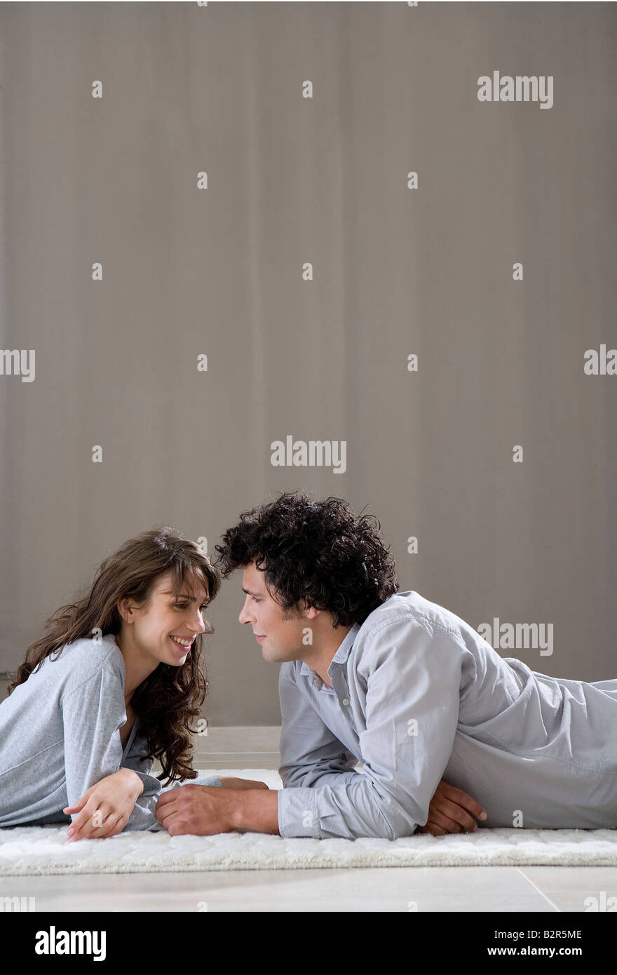 Man laying down profile hi-res stock photography and images - Alamy