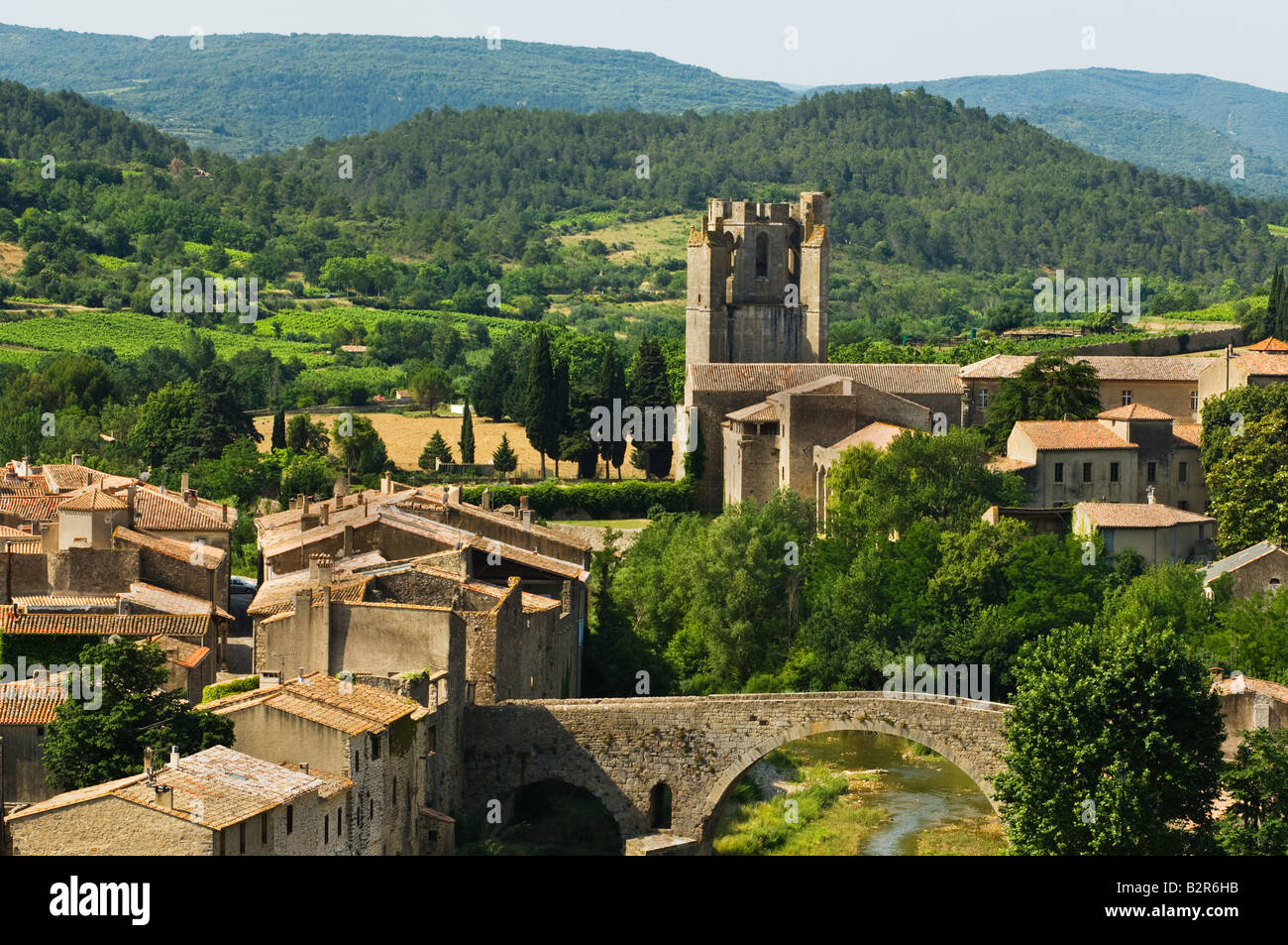 Village of lagrasse hi-res stock photography and images - Alamy
