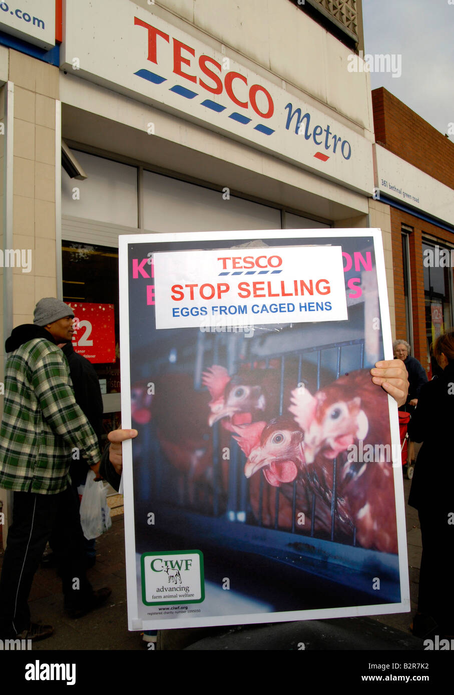 Tesco protest uk hi-res stock photography and images - Alamy