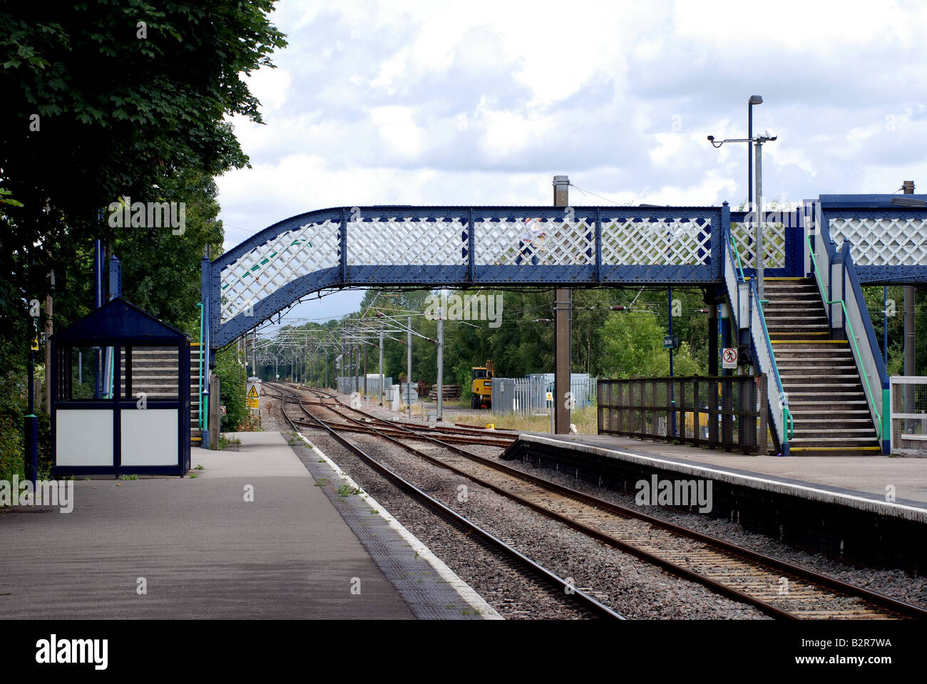Barnt Green railway station, Worcestershire, England, UK Stock Photo ...