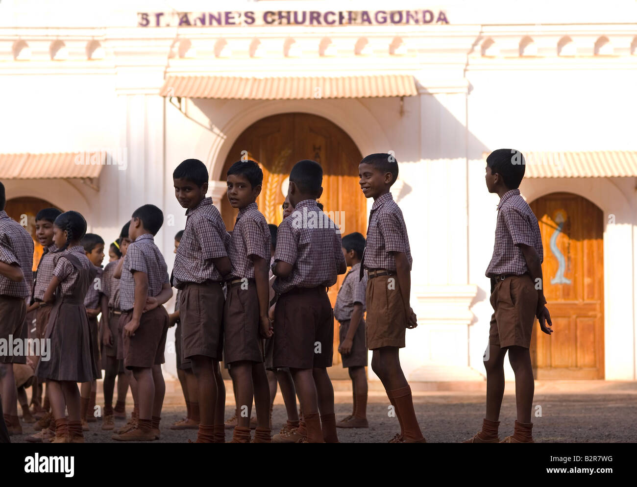 Morning assembly school hi-res stock photography and images - Alamy