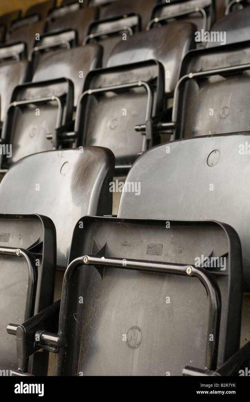 Seating at a sports stadium Stock Photo - Alamy