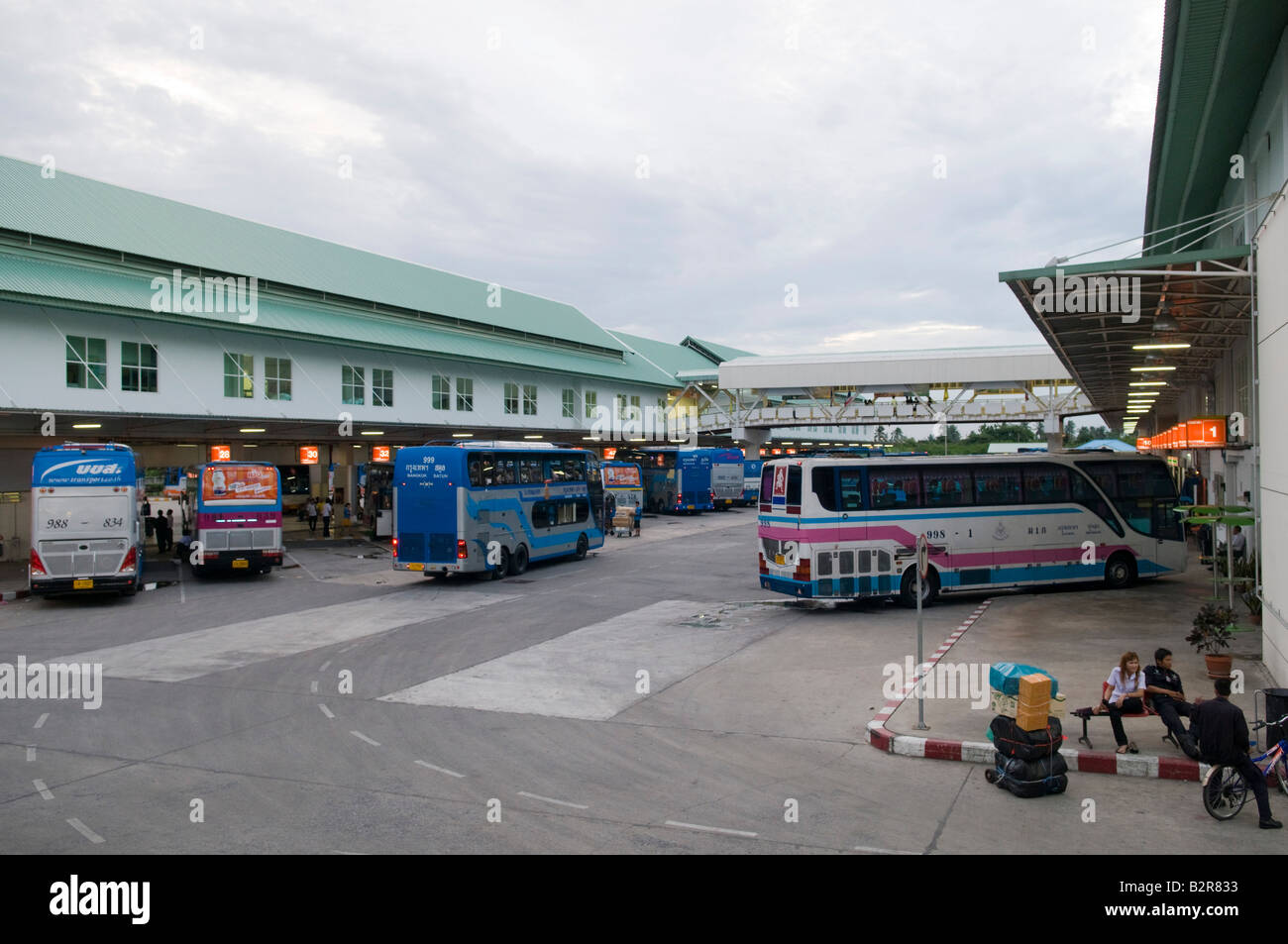 Southern Bus Terminal in Bangkok, Thailand Stock Photo - Alamy