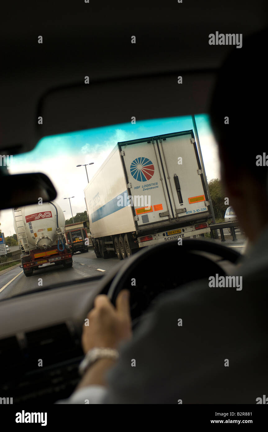Trucks traffic driving hi-res stock photography and images - Alamy