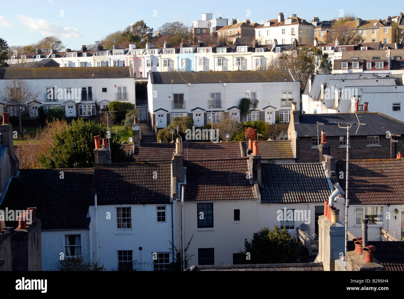Victorian terrace brighton uk hi-res stock photography and images - Alamy