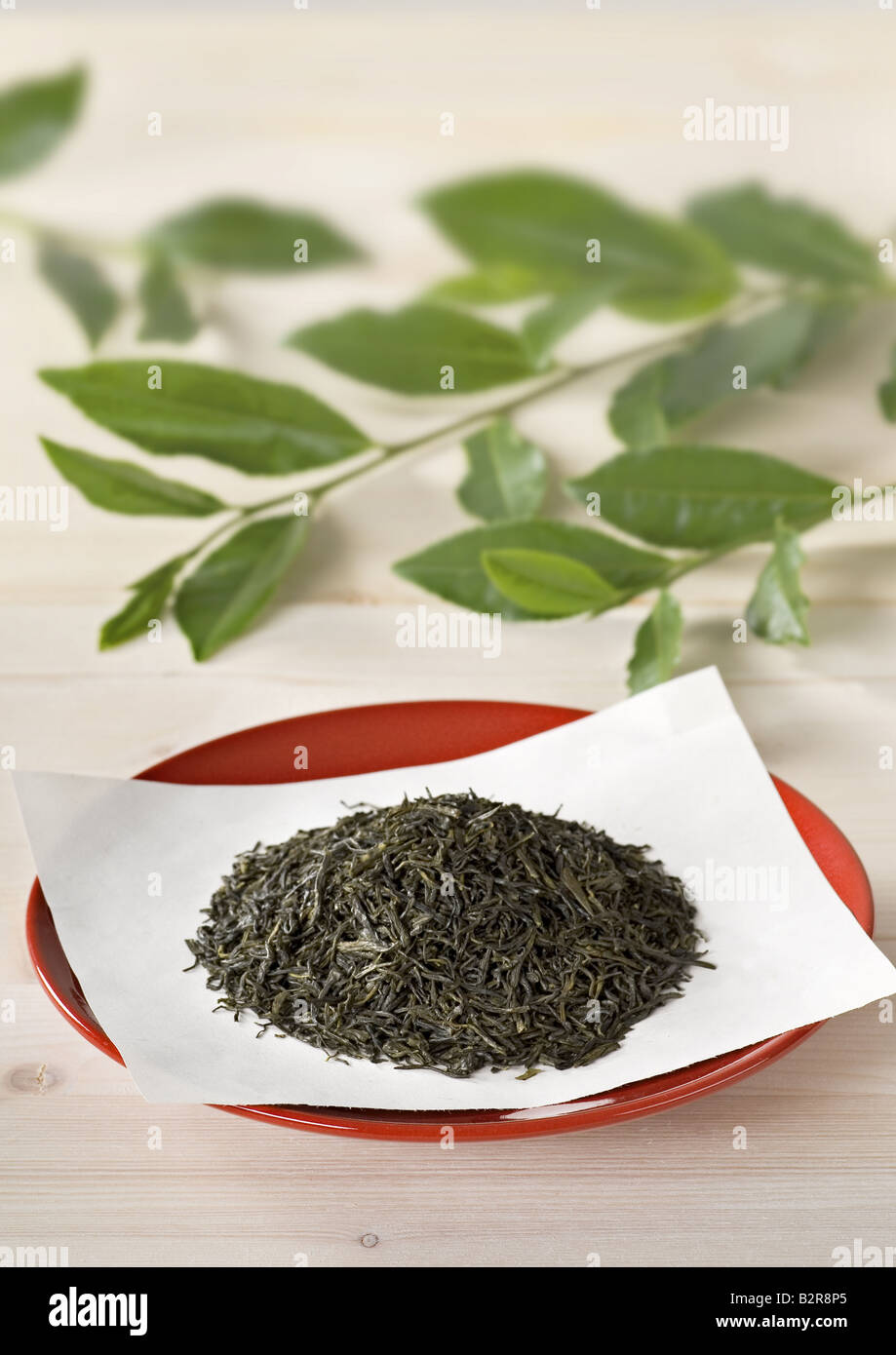 Dried Tea Leaves Stock Photo - Alamy