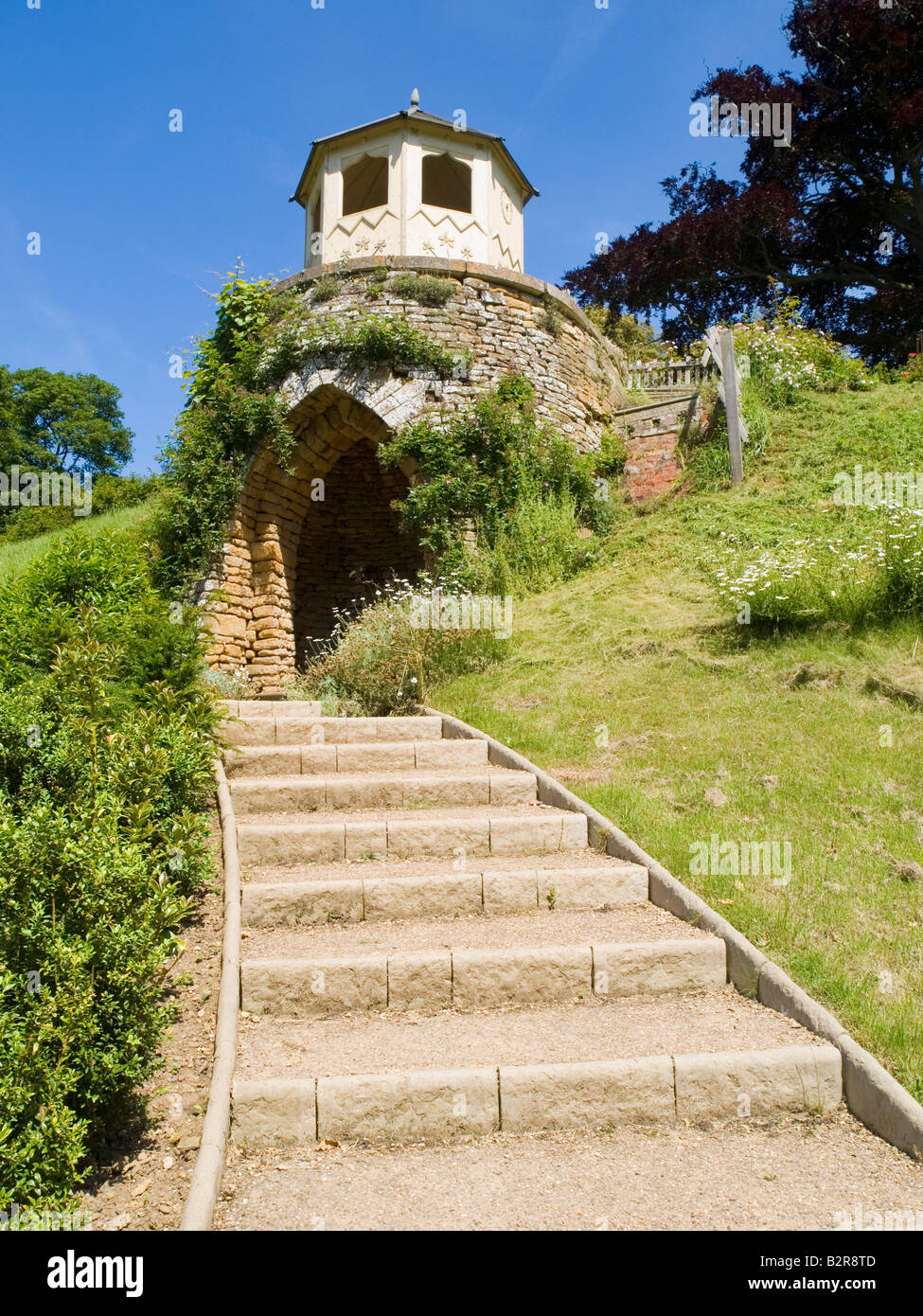 A listed stone manor house and gardens hi-res stock photography and ...