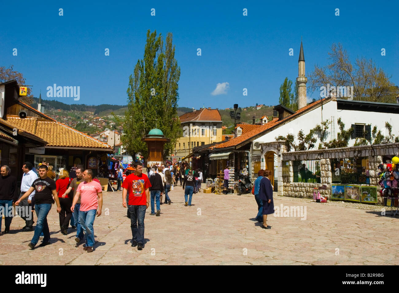 Sarajevo old town district hi-res stock photography and images - Alamy