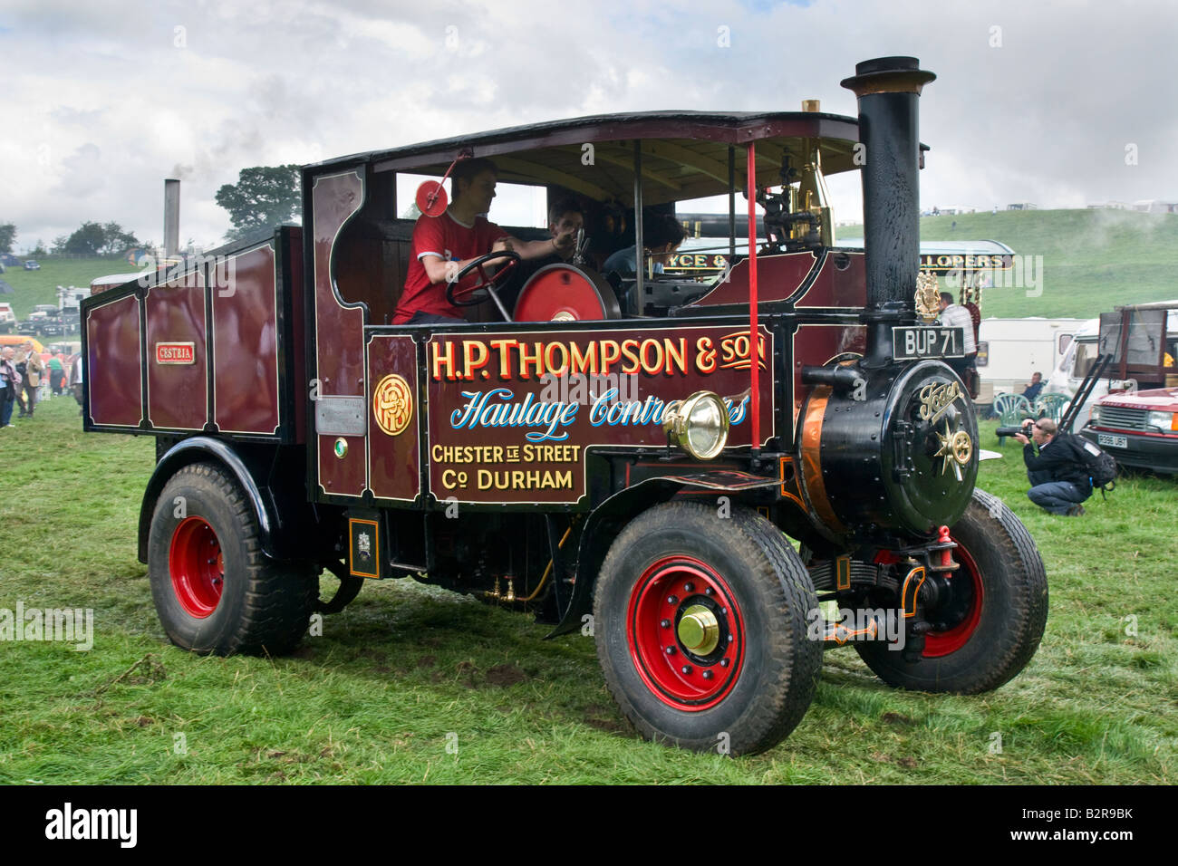 Foden Steam Wagon at Masham Steam Engine and Fair Organ Rally, North ...
