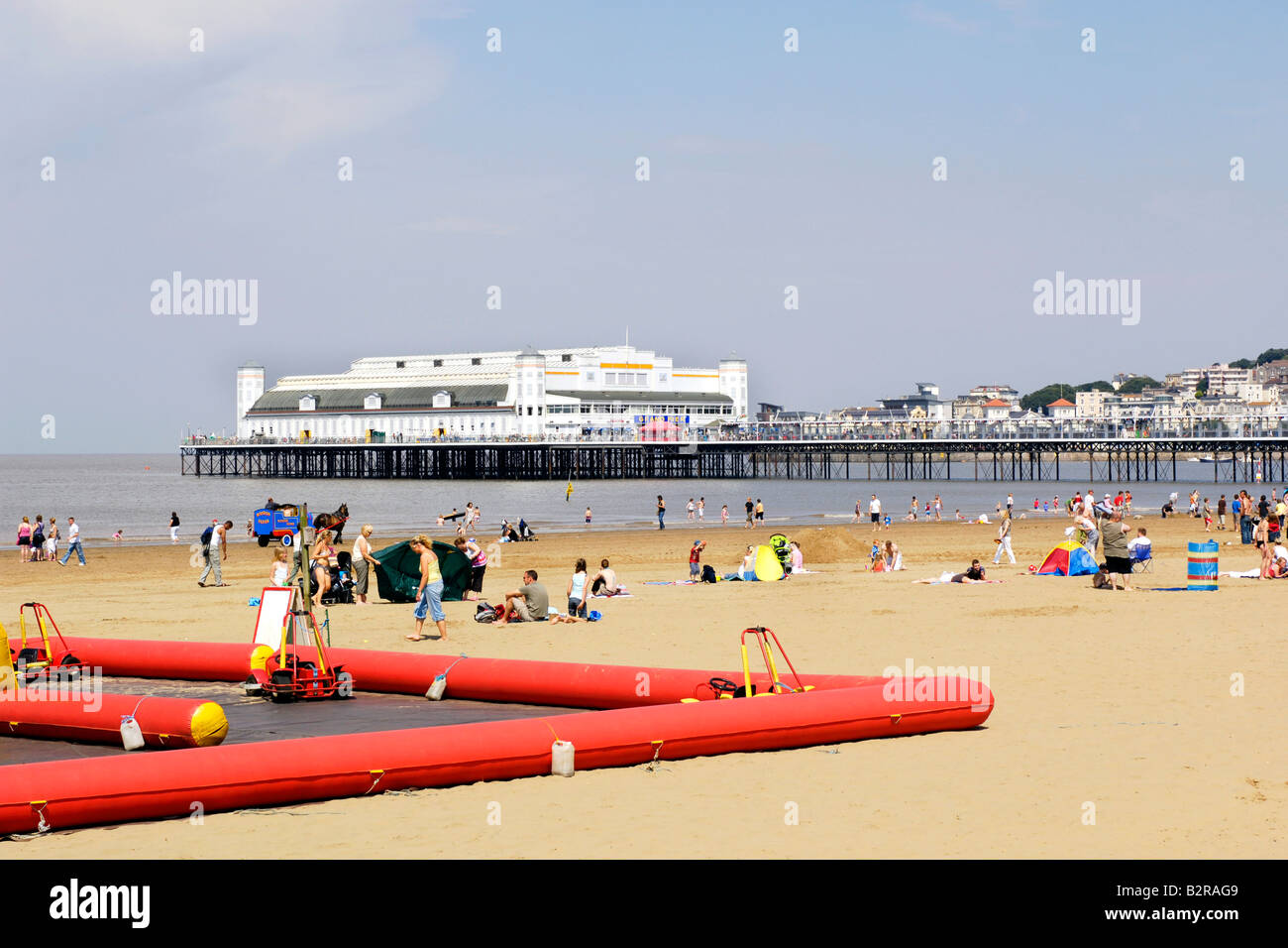 Weston super mare sand point hi-res stock photography and images - Alamy