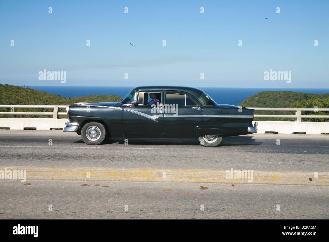 Vehicles driving over bridge during hi-res stock photography and images ...