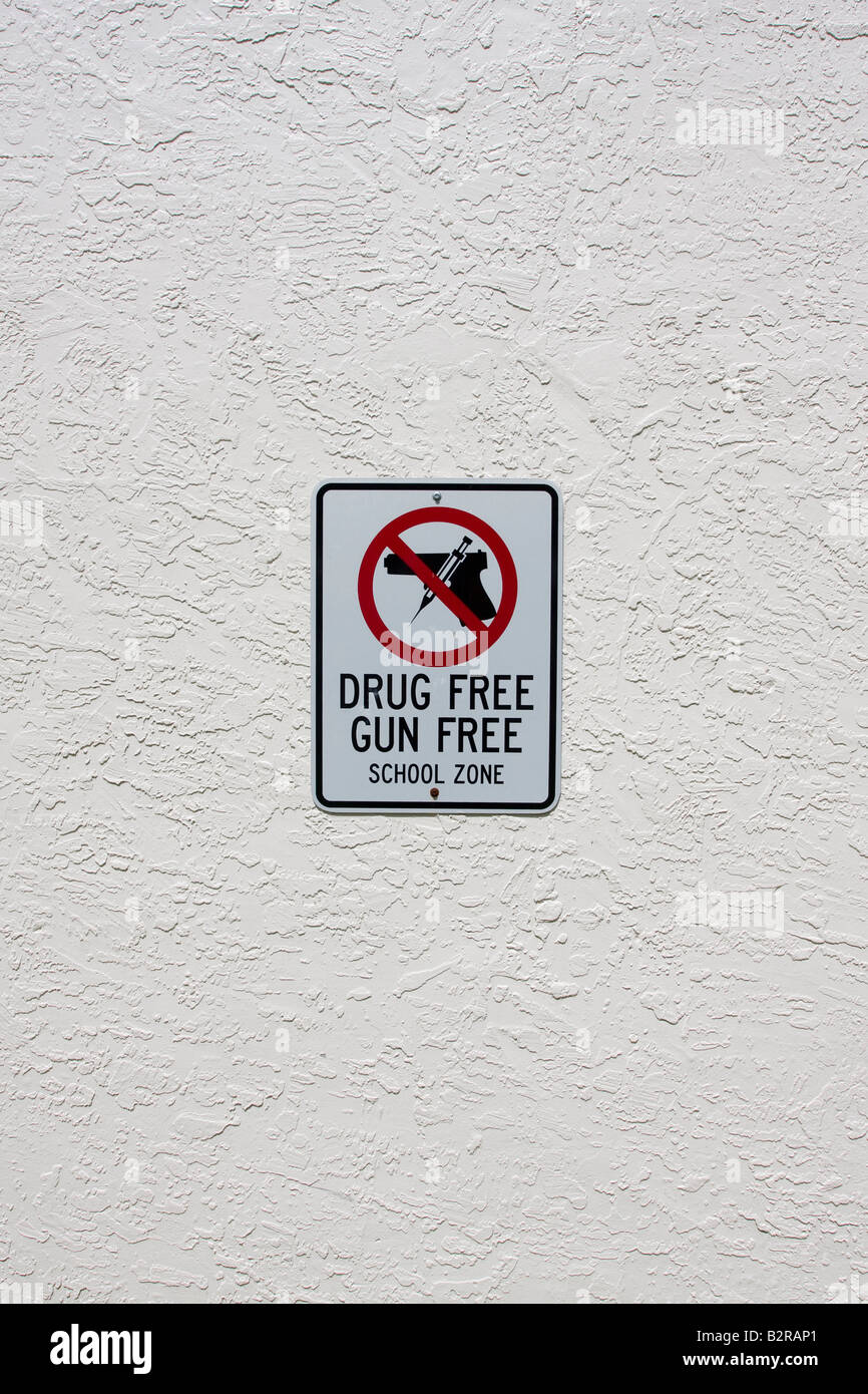 Gun Free School Zone High Resolution Stock Photography and Images - Alamy