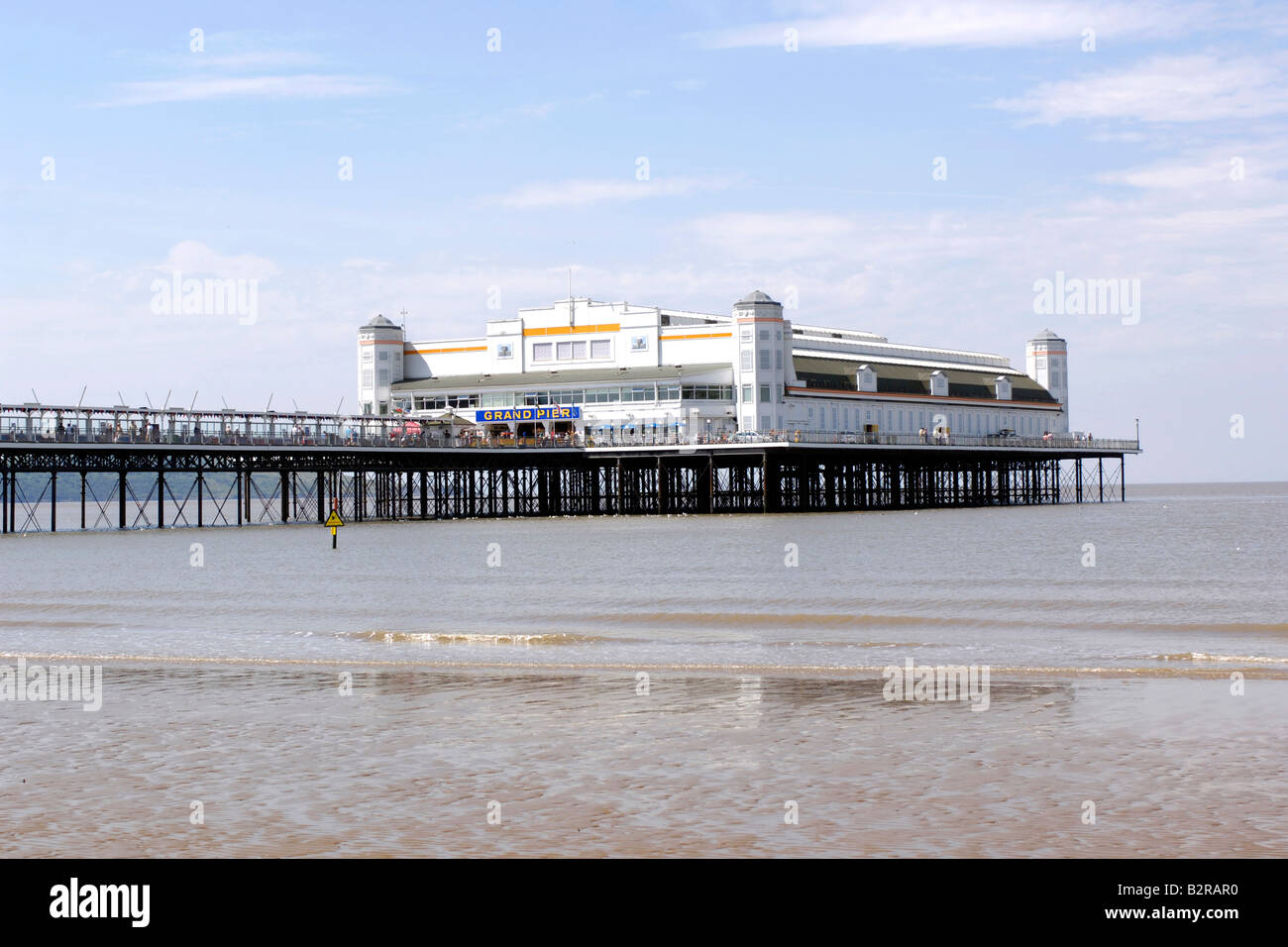 Weston super mare grand pier hi-res stock photography and images - Alamy
