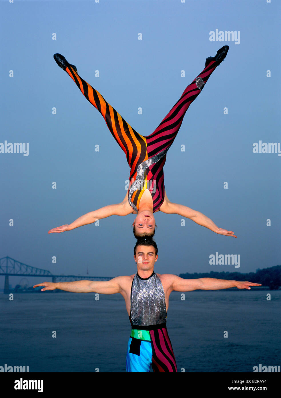 cirque du soleil circus troupe based in montreal canada Stock Photo - Alamy