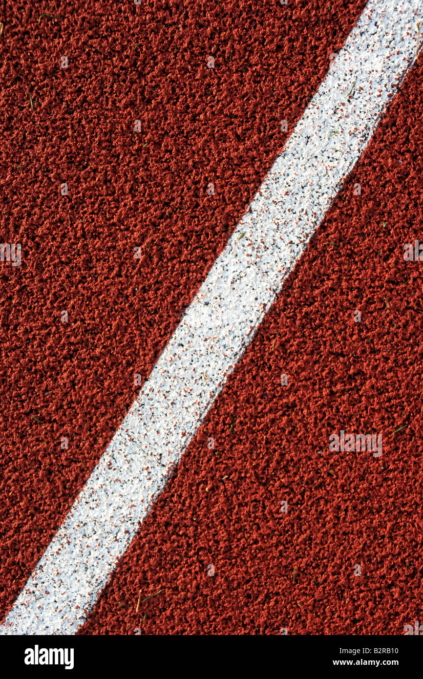 Tartan running tracks Stock Photo - Alamy