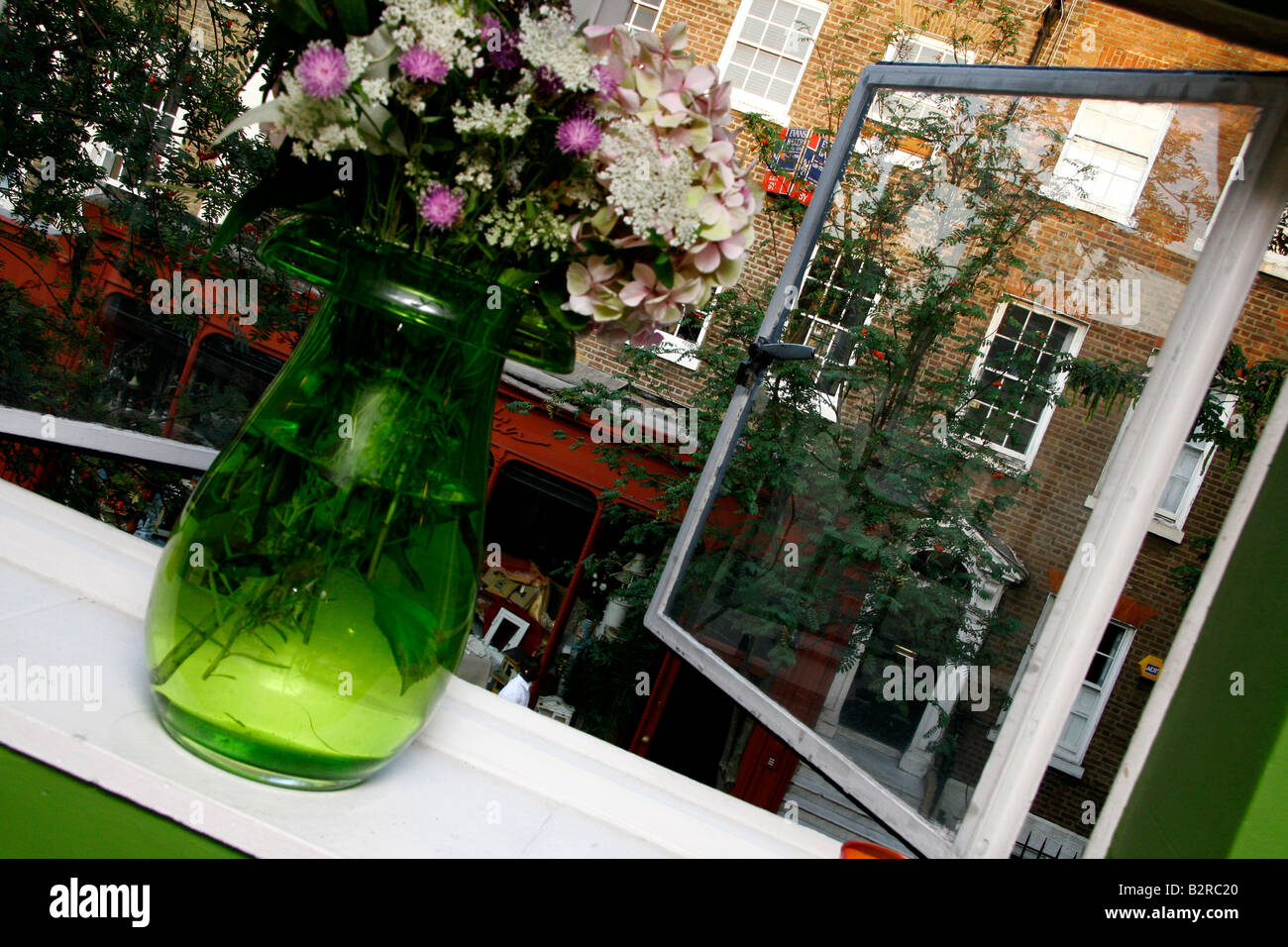 An open window in a restaurant Stock Photo - Alamy