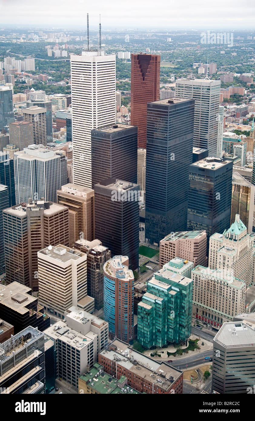 This is a view of Toronto s city core Stock Photo - Alamy