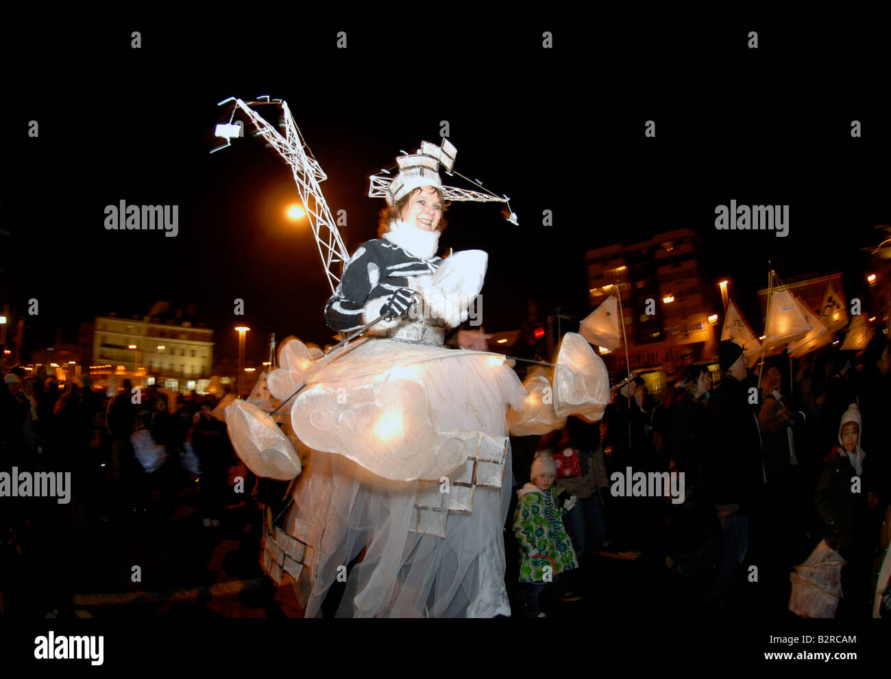 The Burning the Clocks Parade celebrating the Winter Solstice and the ...
