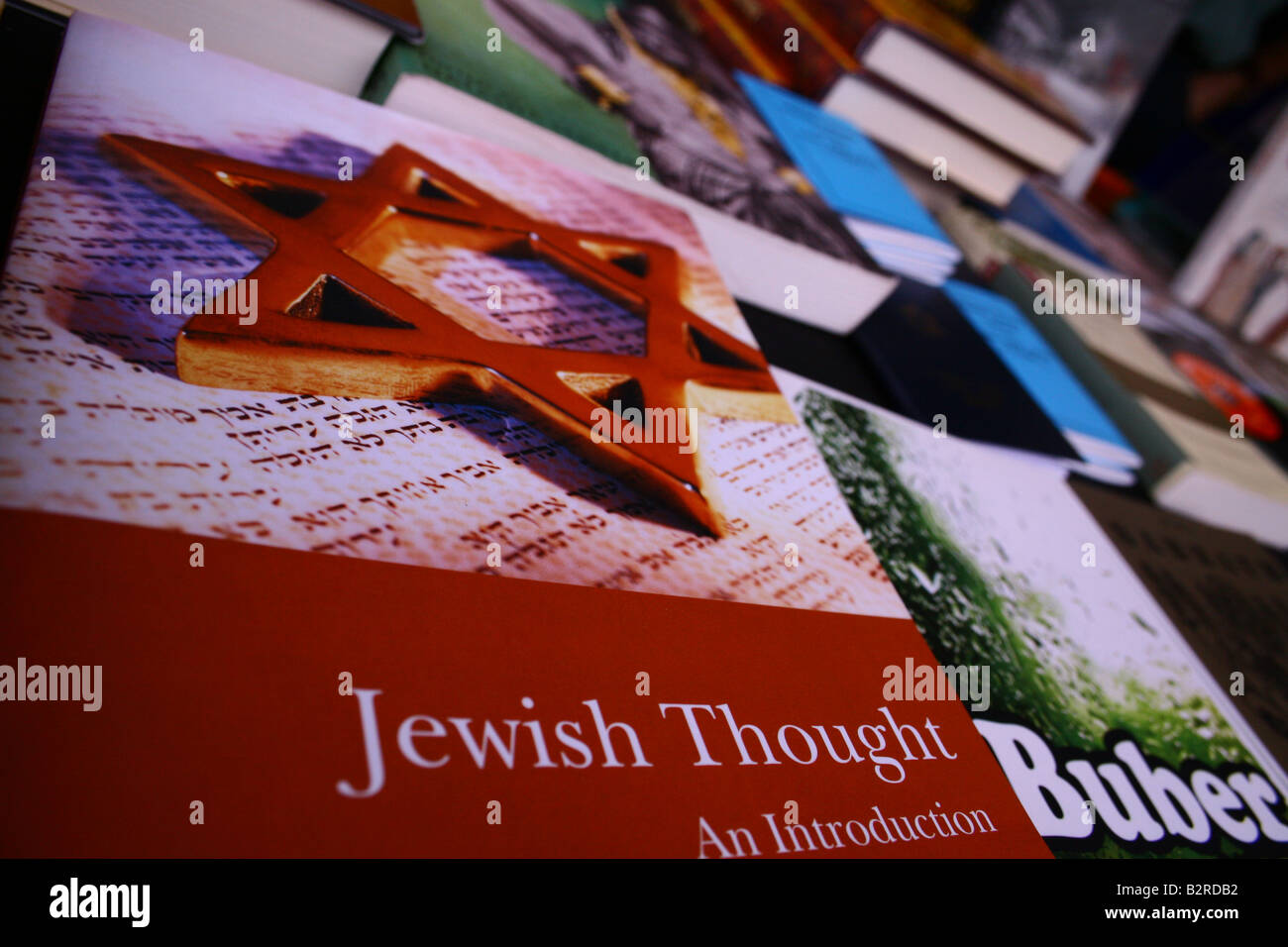 Jewish books being sold at a Market in Trafalgar Square Stock Photo - Alamy
