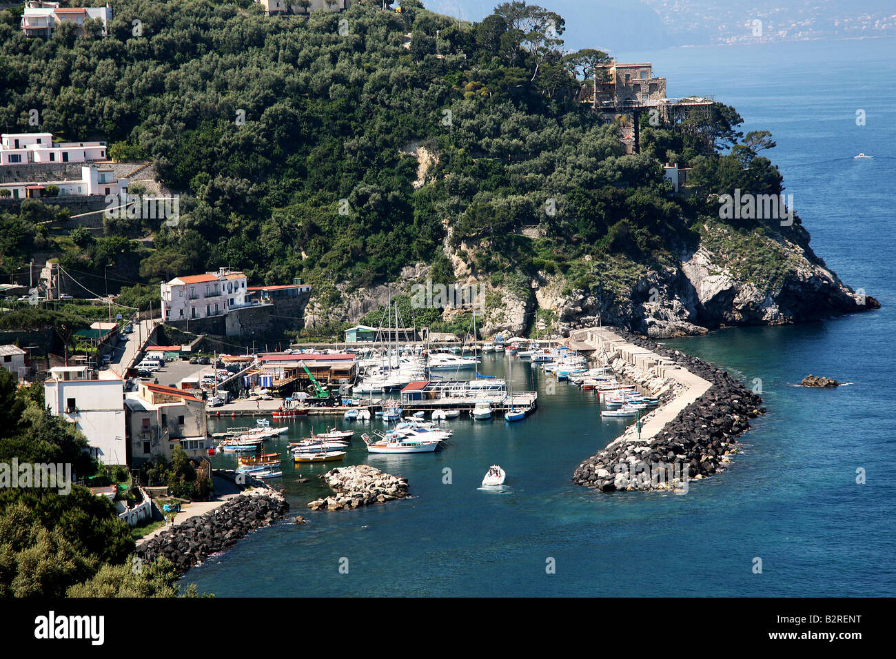 The beautiful Marina della Lobra, Sorento, Italy Stock Photo - Alamy
